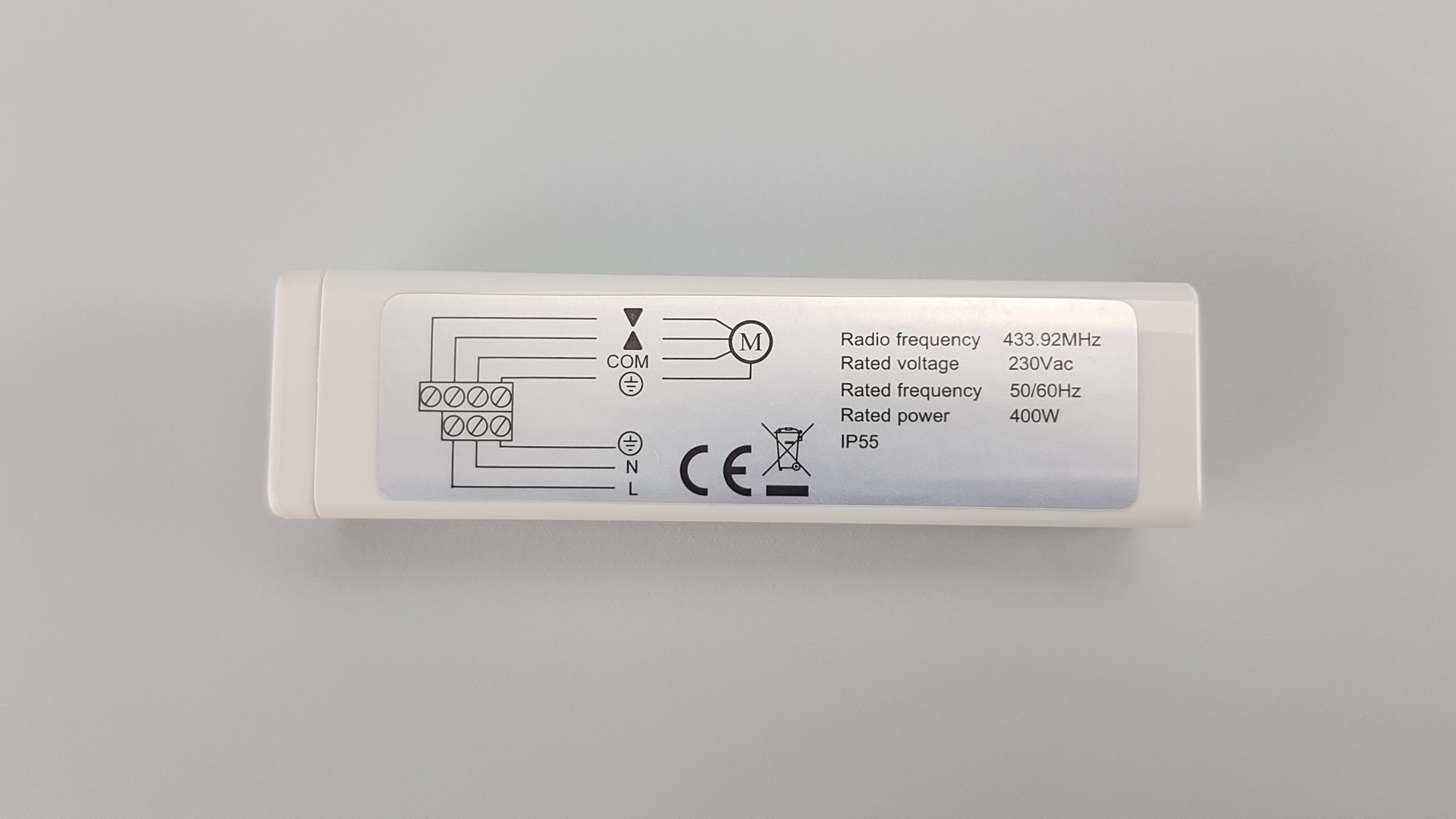 Külső vevő (433 Mhz | DC73)