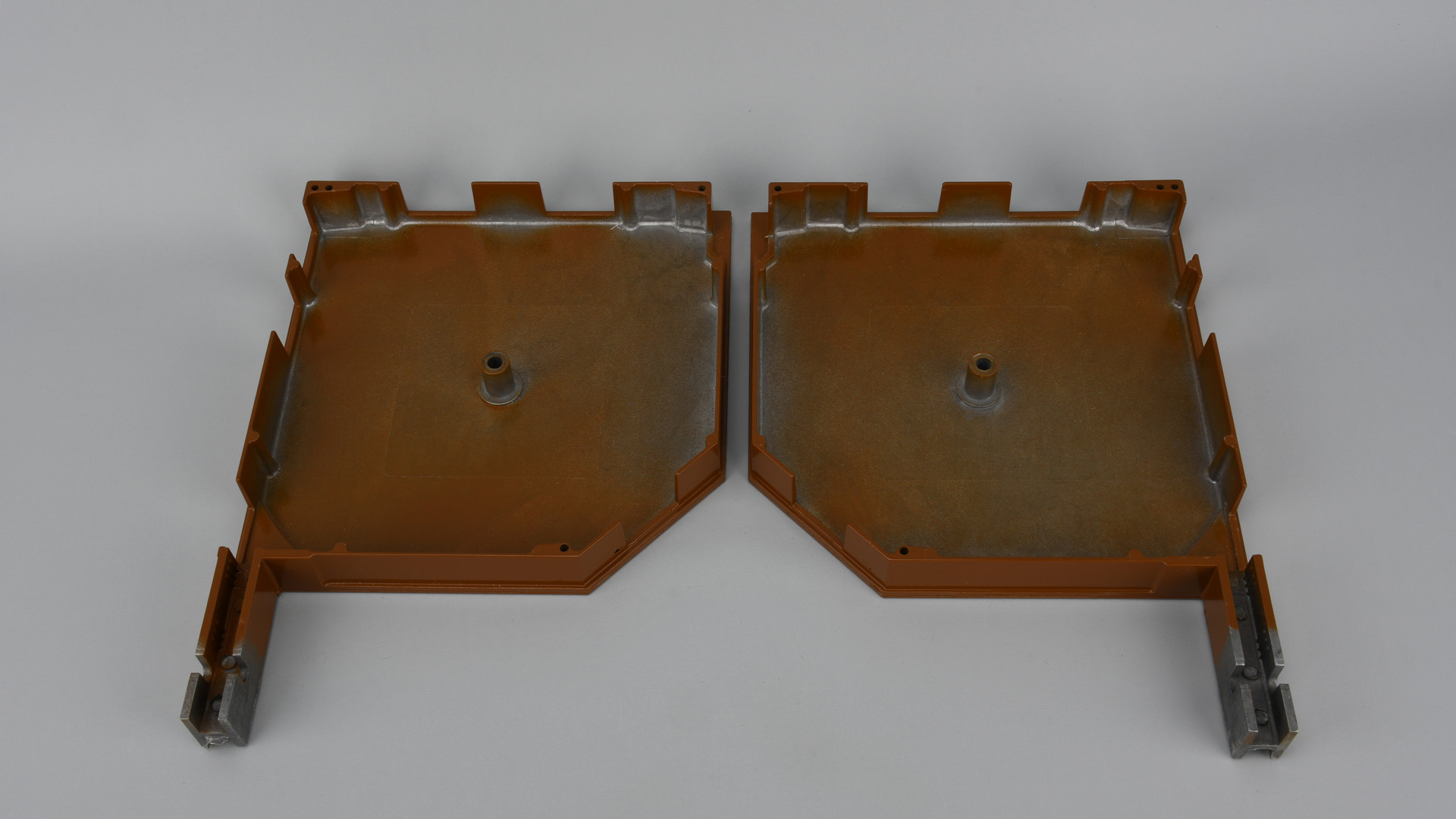 Alumínium redőny tokvég (Aranytölgy | 45°)