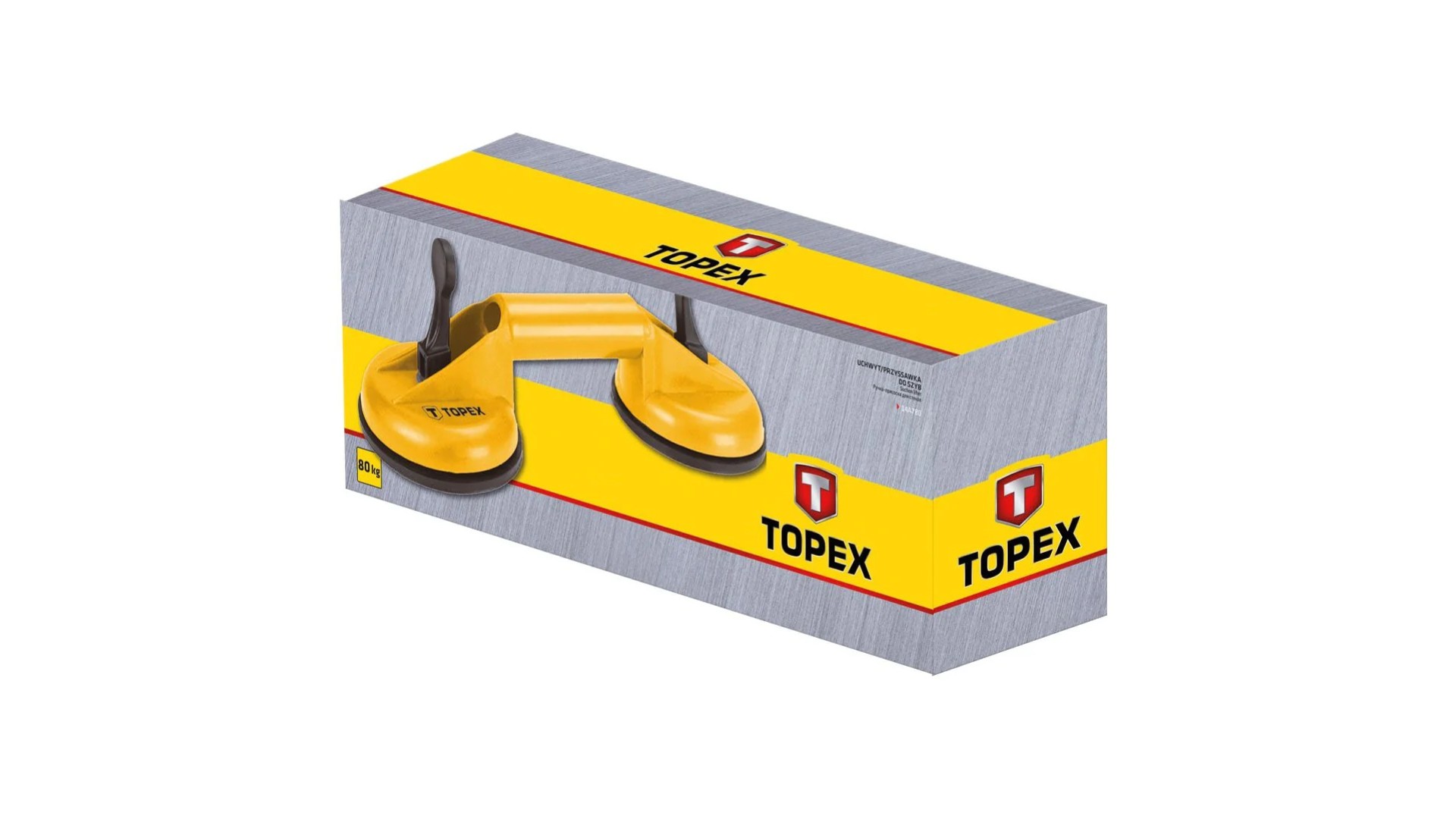 Topex Üvegtáblaemelő (2 fejes | 80 kg)
